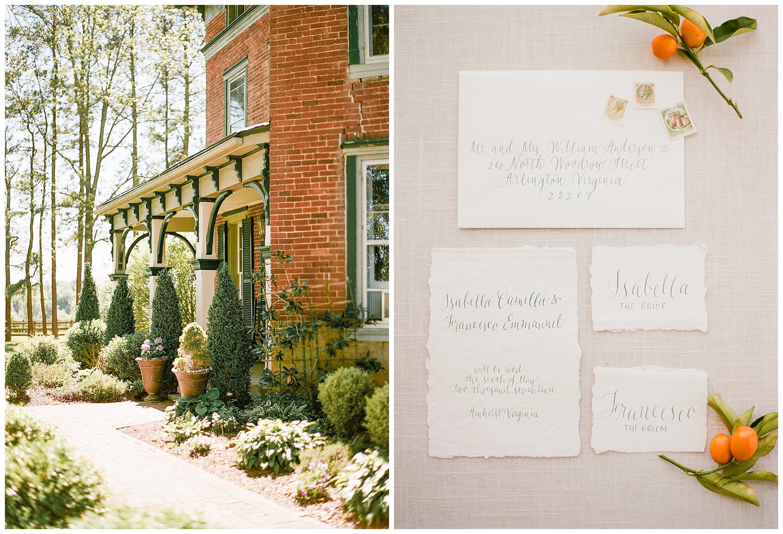 Colorful Spring Wedding Inspiration in Virginia - The Ganeys | Fine Art ...