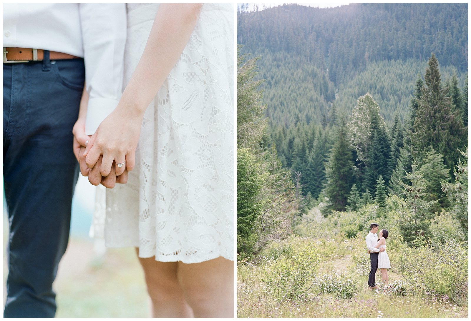 Evelyn & Bryan: A Gold Creek Pond Engagement Session - The Ganeys ...