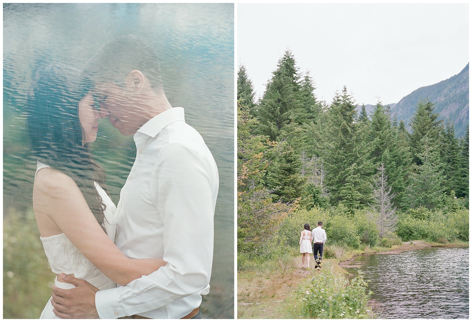 Evelyn & Bryan: A Gold Creek Pond Engagement Session - The Ganeys ...