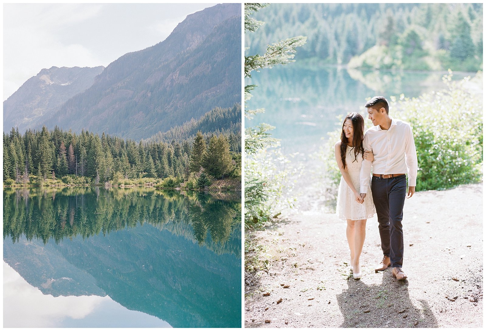 Evelyn & Bryan: A Gold Creek Pond Engagement Session - The Ganeys ...