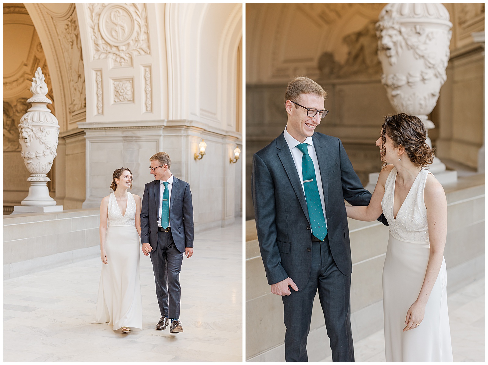 Shemsa & Paul: A SF City Hall Elopement with Portraits in Marin - The ...