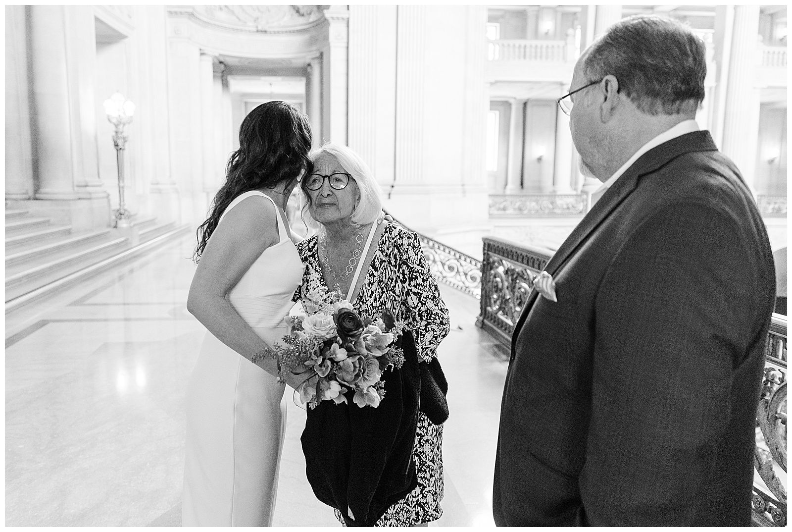 Lauren & Rohan: SF City Hall Elopement with Elliatt Rosa Dress - The ...