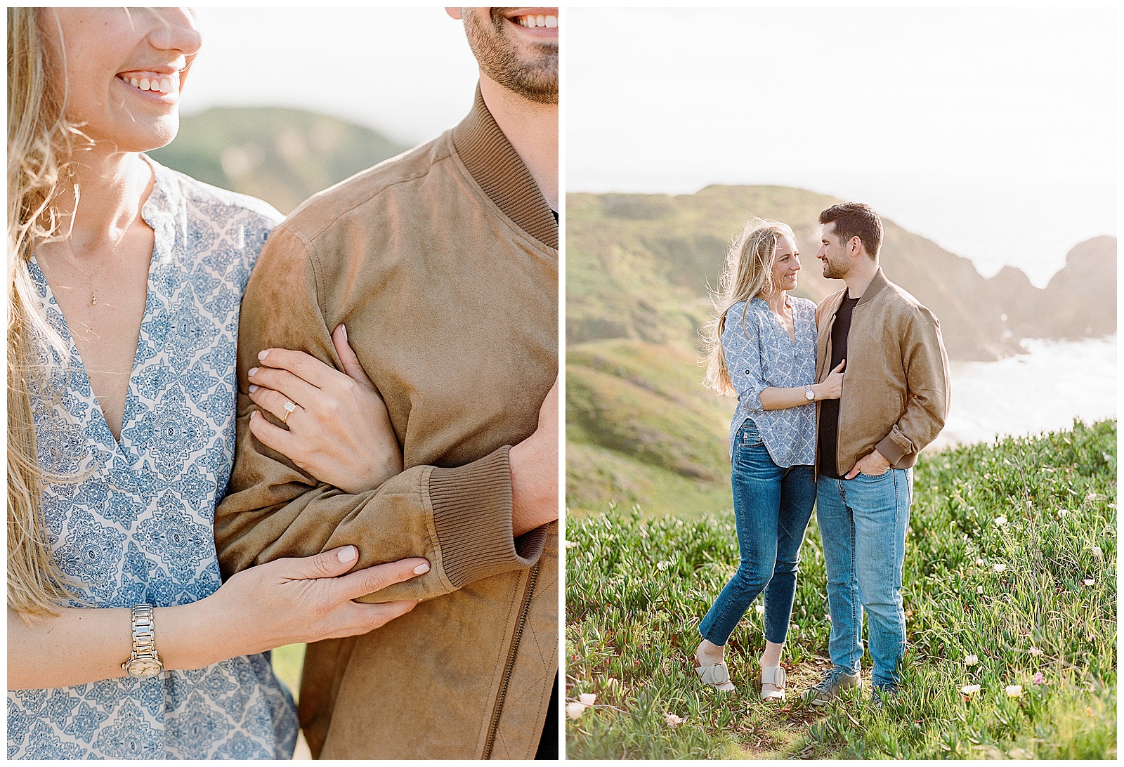 Kendra & Matt: A Marin Engagement Session at Rodeo Beach - The Ganeys ...